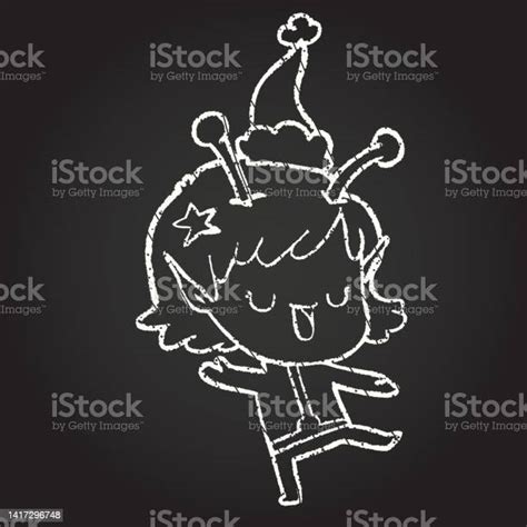 축제 외계인 찰크 그리기 0명에 대한 스톡 벡터 아트 및 기타 이미지 0명 낙서 드로잉 라인아트 Istock