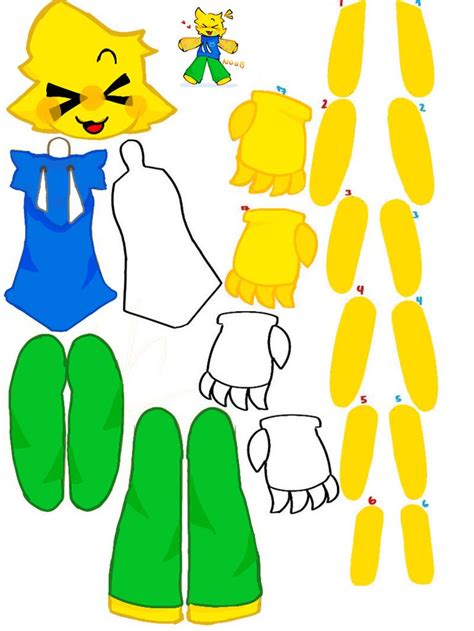 Papercraft Elliot Forsaken In 2025 Custom Paper Dolls Paper Doll