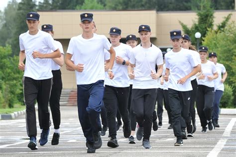 15 08 2023 В ходе учебного сбора для курсантов 1 х курсов Университета проводятся занятия по