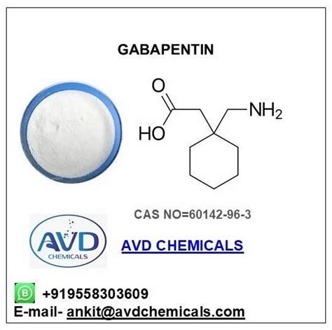 Gabapentin Powder Ipbpusp At ₹ 1750kg C9h17no2 In Surat Id