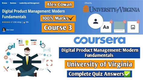 Digital Product Management: Modern Fundamentals | Coursera | Week 1 to ...