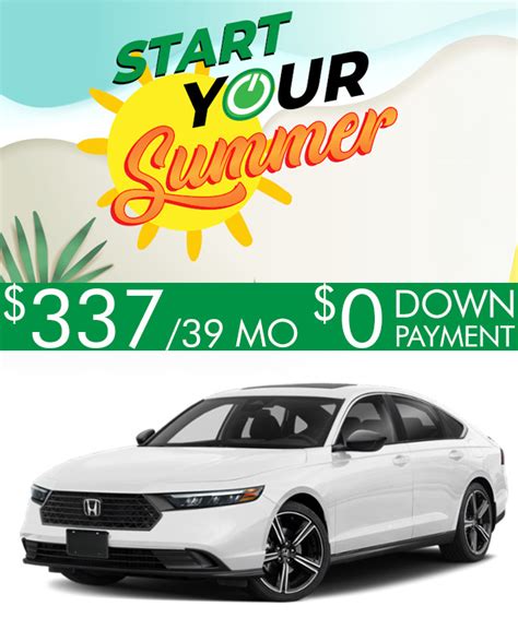 Accord Lease Special Huntington Honda