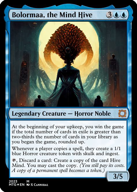 Bolormaa The Mind Hive And Her Tokens R Custommagic