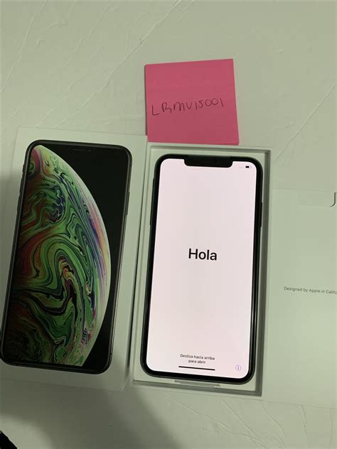 Apple IPhone Xs Max Unlocked Gray GB A LRMV Swappa