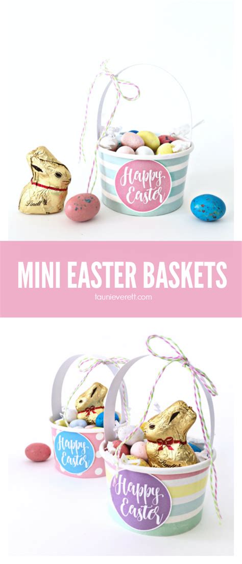 Diy Mini Easter Baskets Tauni Everett