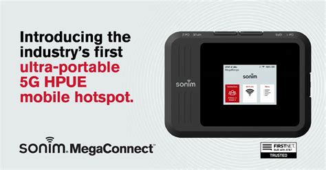 Firstnet Gets 6x More Powerful Wi Fi With New Sonim Megaconnect Device