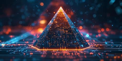 An Advanced 3d Pyramid Model With A Comprehensive Interactive Data Analysis Interface Premium