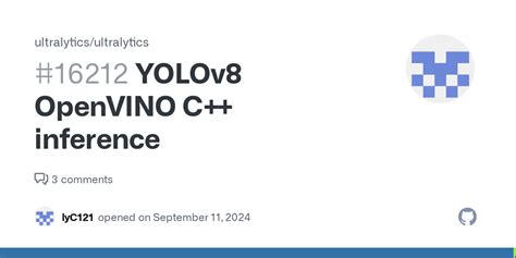 Yolov8 Openvino C Inference · Issue 16212 · Ultralyticsultralytics · Github