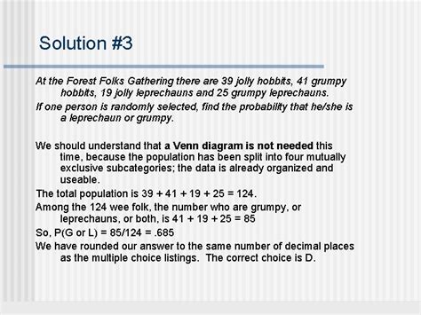 Part 3 Module 4 Probability Of Disjunctions Complements