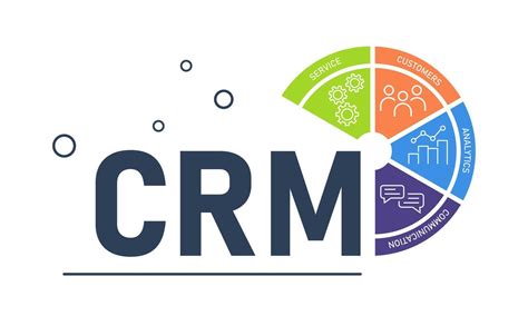 A Crm Icon With The Functions And Tasks Of The System A Circular