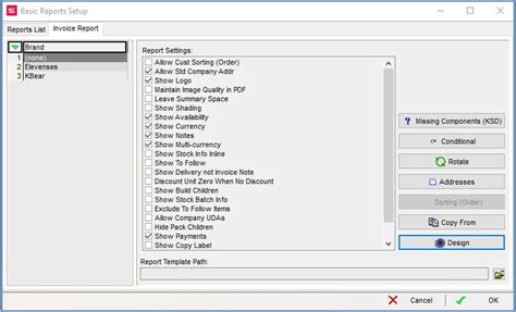 How To Show Total Weight On Sales Invoice Report Khaos Control Support