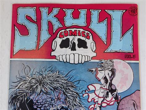 Skull 3 Underground Comic R Corben Color Error Misprint Comix