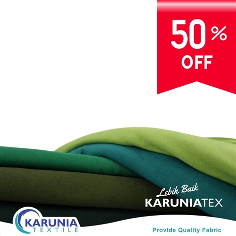 Cotton Semi Combed Sale 50 Karunia Textile Bandung
