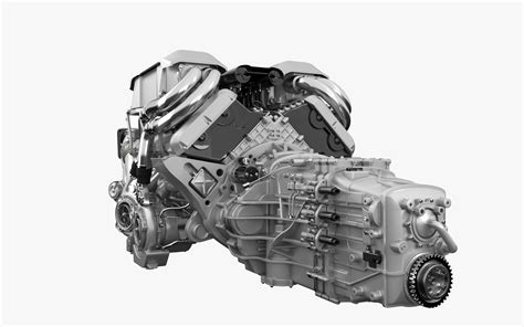 3d Bugatti Chiron Engine Model Turbosquid 1217464