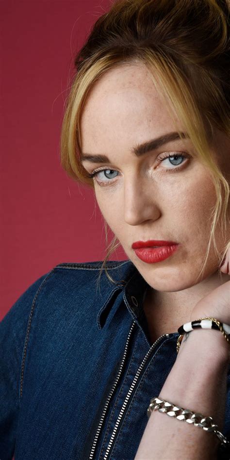 Desktop Wallpaper Celebrity Caity Lotz Actress American Blonde