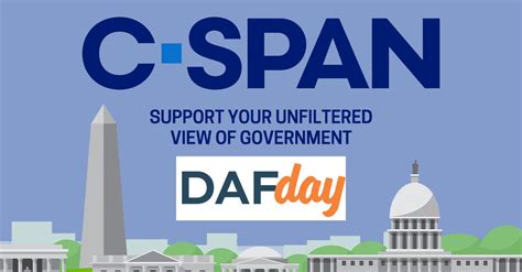 Donate To Support C Spans Mission On Daf Day Organized By Molly
