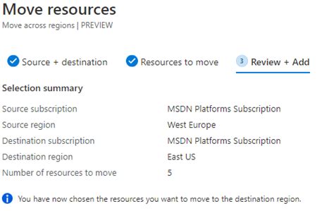 Move Azure Resources To A Different Region Azure Resource Mover