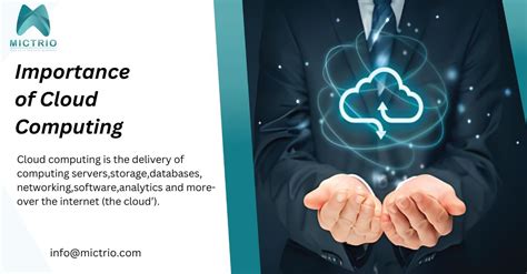 Boost Your Business With Cloud Computing Mictrio Posted On The Topic