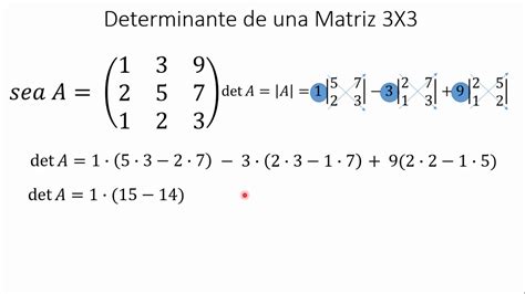 Calculo De Determinante De Una Matriz 3x3 Printable Templates Free Porn Sex Picture