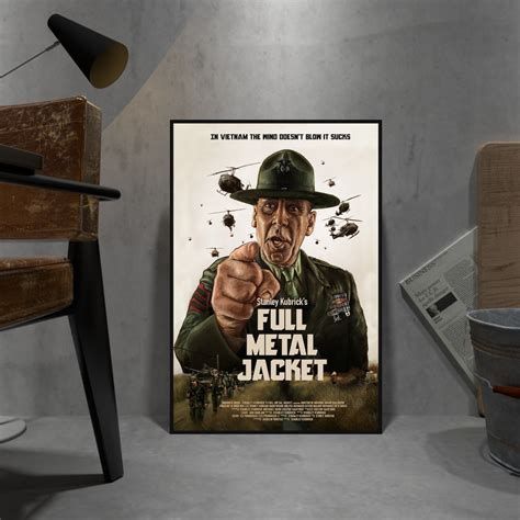 Full Metal Jacket Poster Matthew Modine Wall Art Wall Decor Rolled