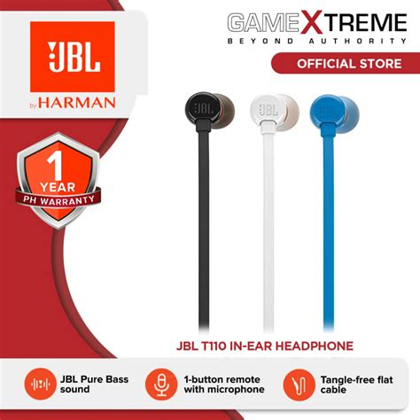 Jbl T In Ear Headphone With Mic Lazada Ph