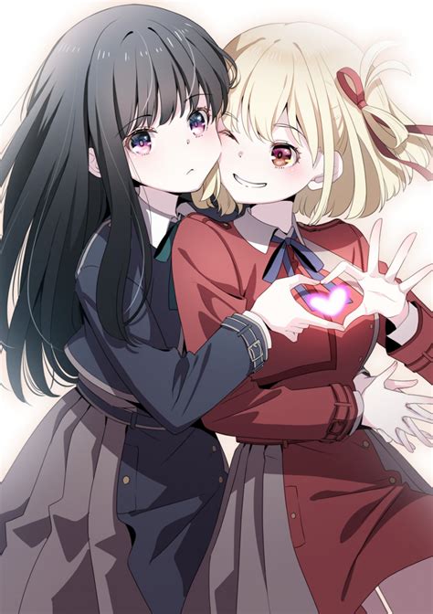Wallpaper Anime Girls Lycoris Recoil Nishikigi Chisato Inoue