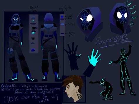 Spidersona Ref Sheet Old New One Coming Soon By Sapristille On Deviantart