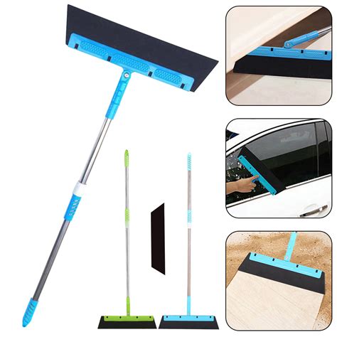 Adjustable Eva Squeegee Broom Water Sweeper For Ba Grandado