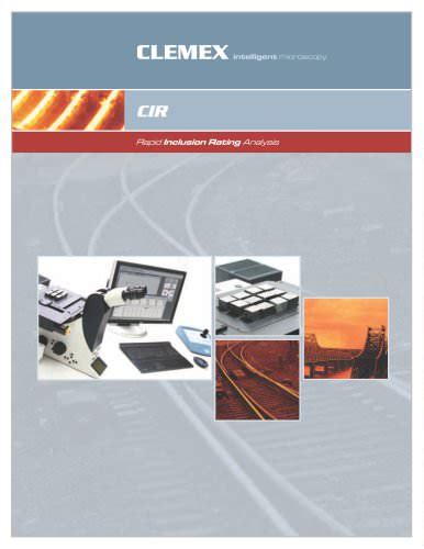 All Clemex Technologies Inc Catalogs And Technical Brochures