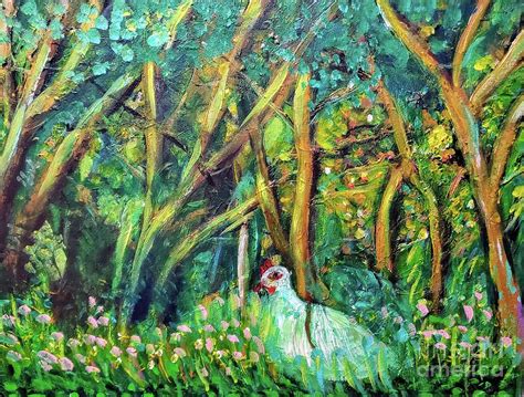 In The Woods Painting By Janet Lilethia Harvey Fine Art America