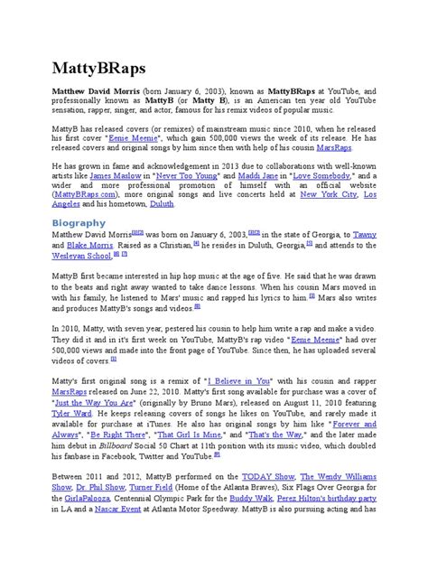 Mattybraps Brother Jeebs