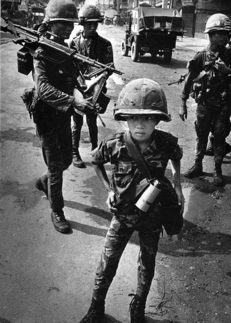 Tedbunny Ten Year Old South Vietnamese Soldier South Vietnam