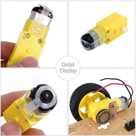 Llanta Y Motorreductor 65mm 3 A 7 5 Vdc Moviltronics