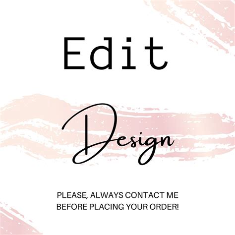 Edit Design Personalised PNG Design Digital Download Etsy