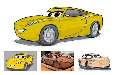 Pixar Cars Drawing At Getdrawings Free Download