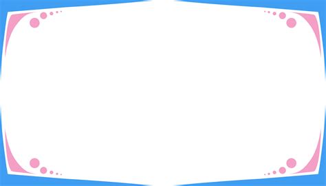 Abstract Background With Blue And Pink Frame Illustration 21445224 Png