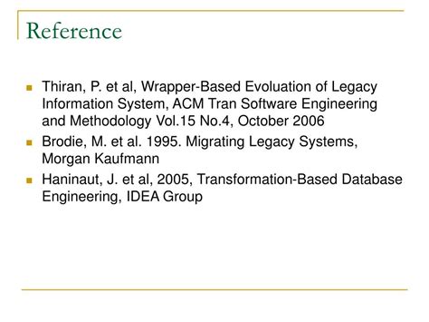 Ppt Wrapper Based Evolution Of Legacy Information System Powerpoint Presentation Id4221663
