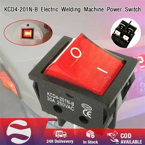 Welding Machine Power Switch 4pin 30a 120250vac Electric Heater Switch