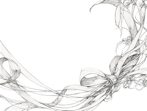緻密な線画の装飾｜イラスト・フリー素材なら「シンテリ」
