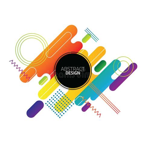 Vector Of Modern Abstract Circle And Background Illustration 3 Stock Vector Illustration Of