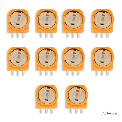 Fol 10pieces 3d Analog Joystick Sensor Module Potentiometer Thumb Stick For Controller Joystick