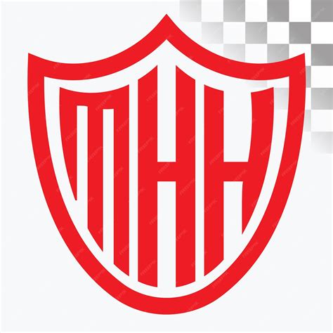 Premium Vector Mhh Letter Logo Design