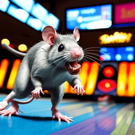 A Hideous Mutated Rat Has Taken Over The Bowling Alley [health 555] R