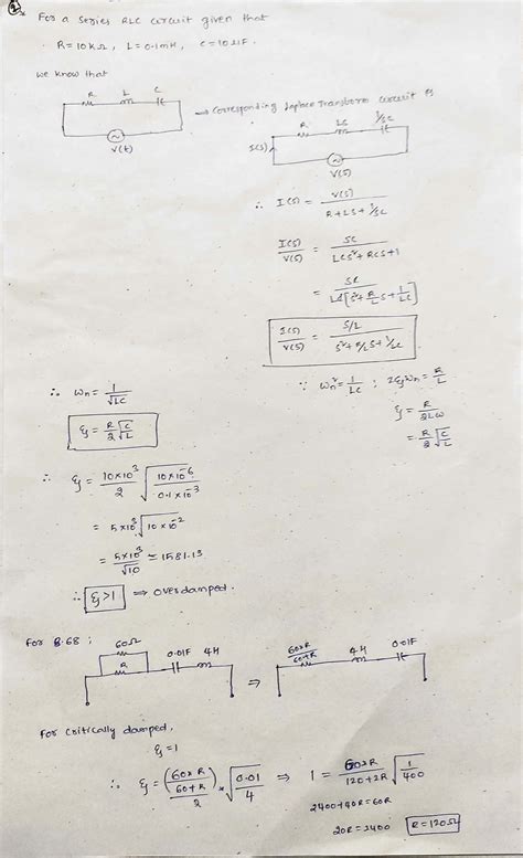 Solved Please Show Work Refer To The Circuit In Fig 866 Course Hero