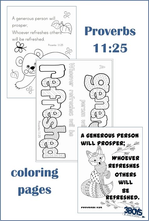 Coloring Pages Proverbs [2025]