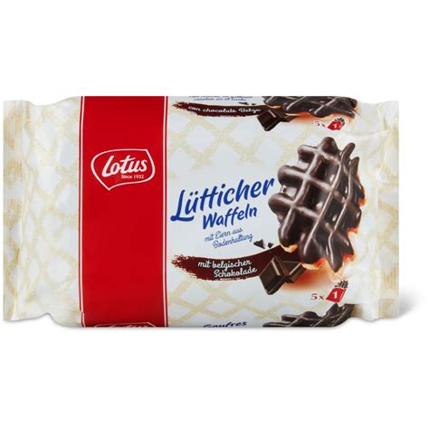 Lotus Liège waffles chocolate Migros