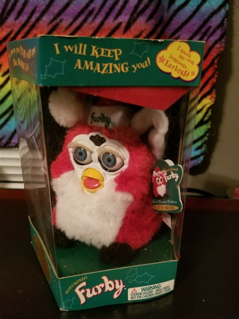 Furby Christmas Story Special Limited Edition 1999 Tiger Electronics