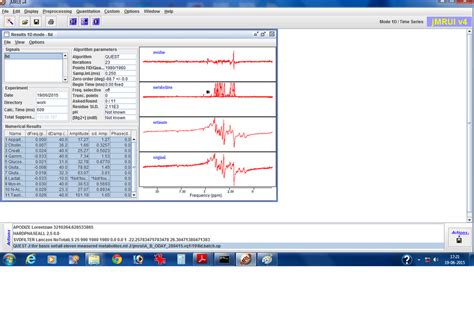 How Do We Decide Truncated Data Points In Jmrui Spectroscopy