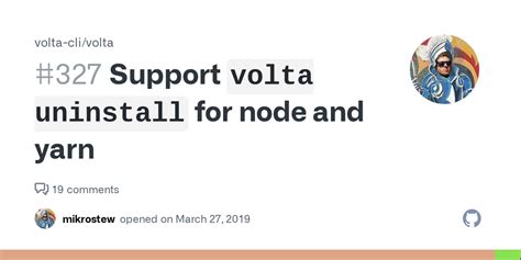 support `volta uninstall` for node and yarn · issue 327 · volta cli