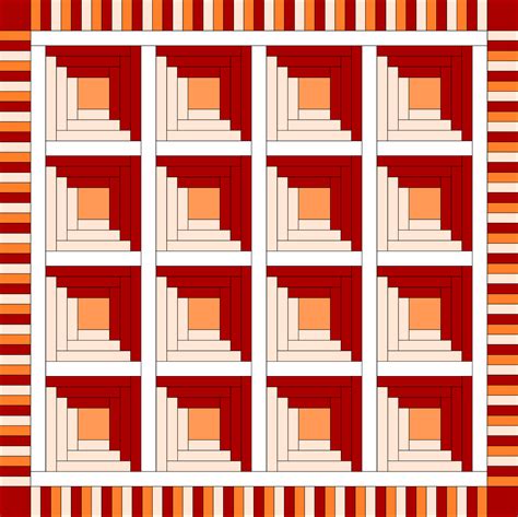 Genevieve Patchwork Srubový Vzor
